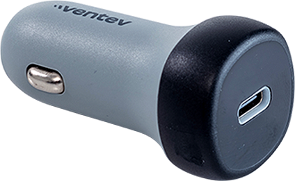 Ventev 30W USB-C PPS Car Charger - Dark Gray | UScellular