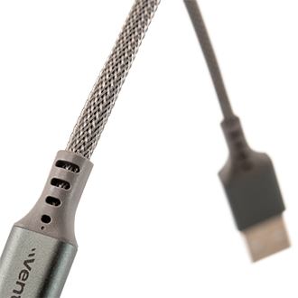 Ventev ChargeSync Alloy USB C to USB C Cable 10ft - Gray | UScellular