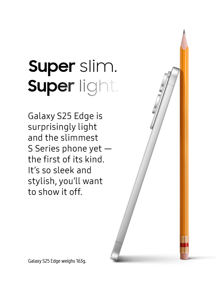 Super slim. Super light. - mobile
